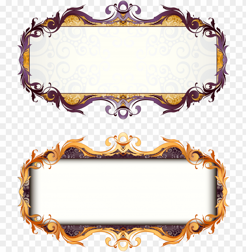 Free download | HD PNG icture frame art deco vector png frame title PNG ...