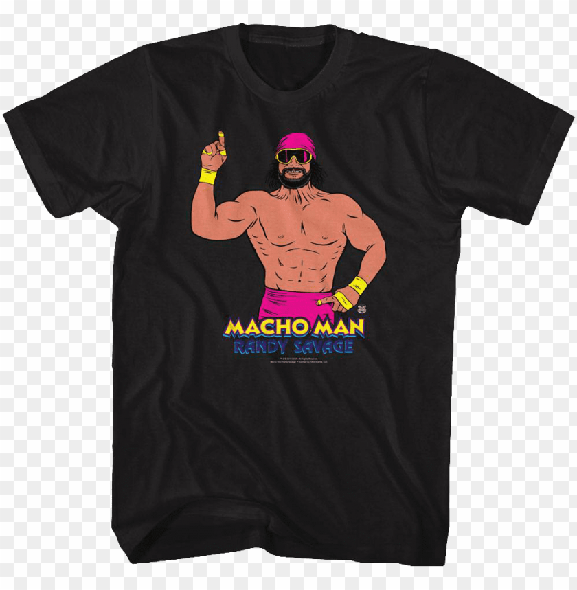 Free download | HD PNG illustrated macho man randy savage t PNG ...