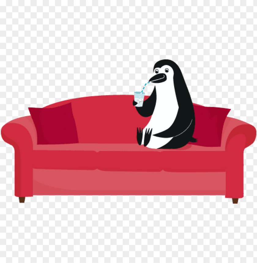 Free download | HD PNG illustration of percy penguin sitting on a ...