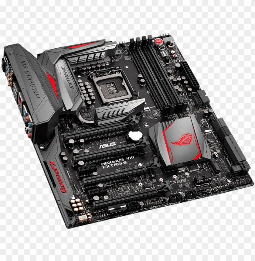 Free download | HD PNG imagem placa mãe asus maximus viii extreme 1151 ...
