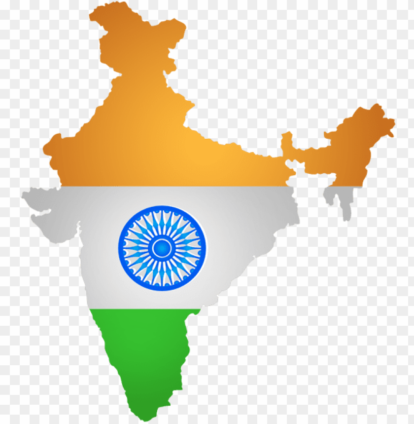 Free download | HD PNG india map flag png clipart png photo - 52646 ...