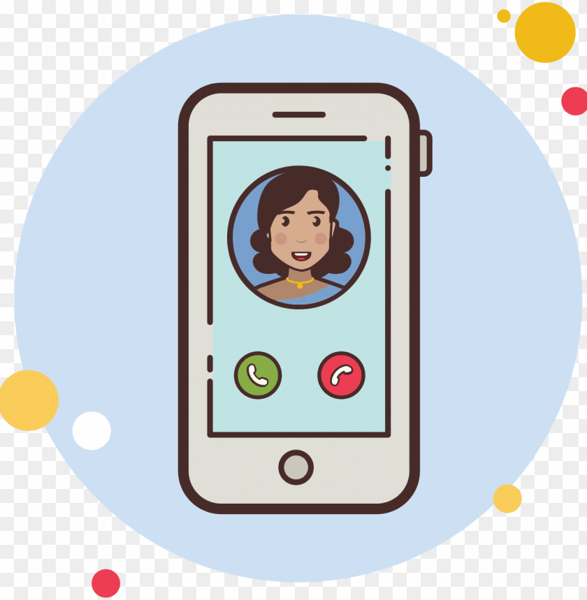 Free download | HD PNG indian girl phone call icon icon png - Free PNG ...