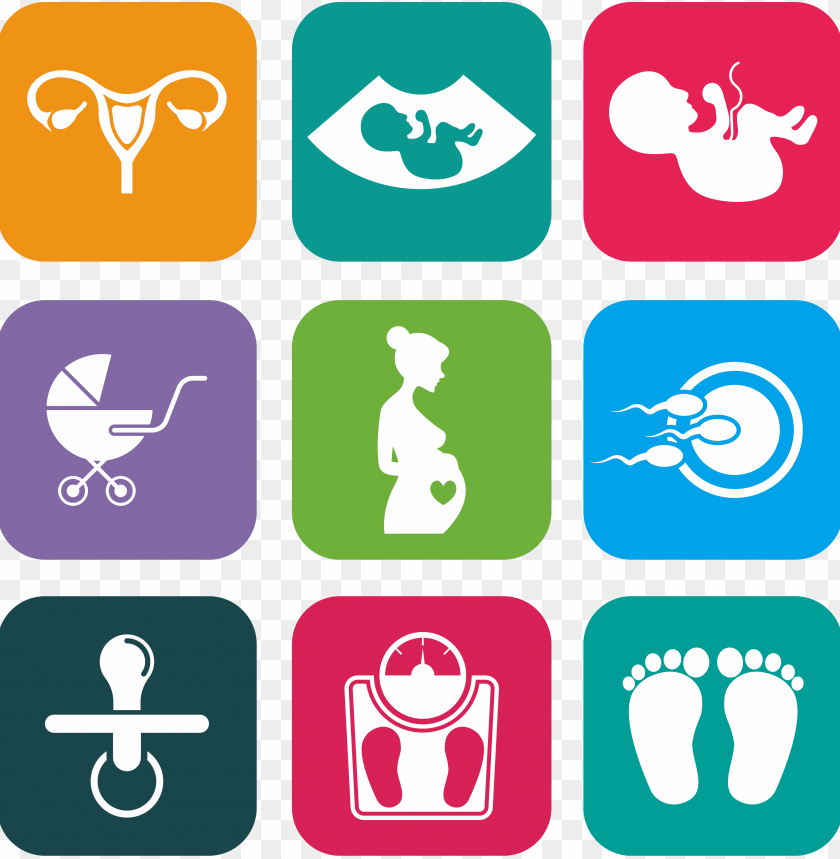 Free download | HD PNG infant nursing icon baby care pregnant women ...