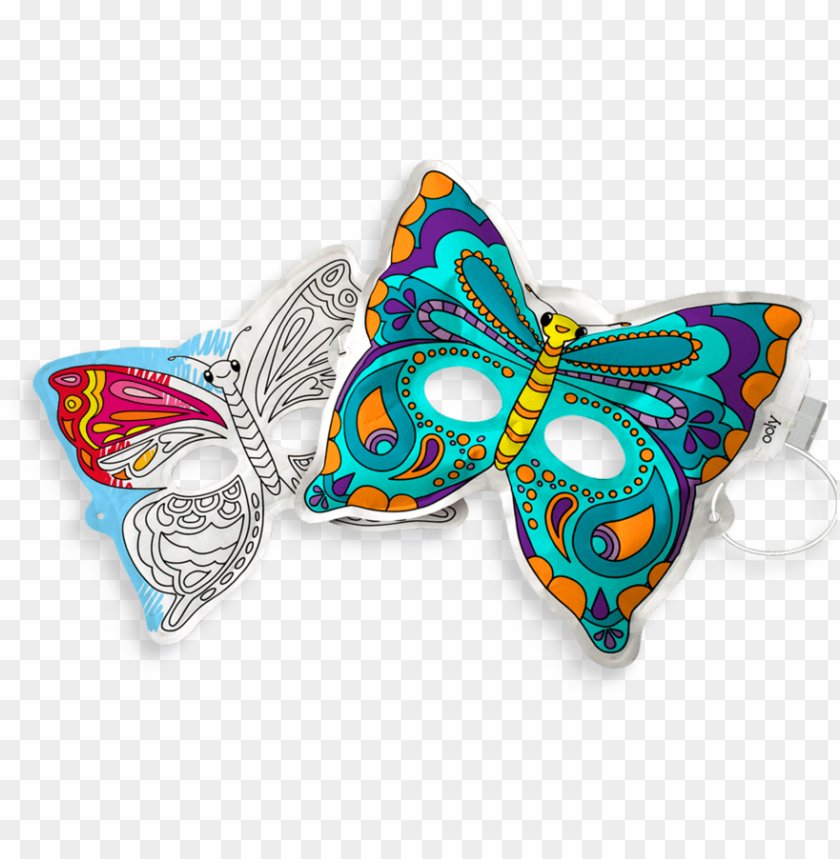Free download | HD PNG inflatable paper butterfly mask from 3d ...