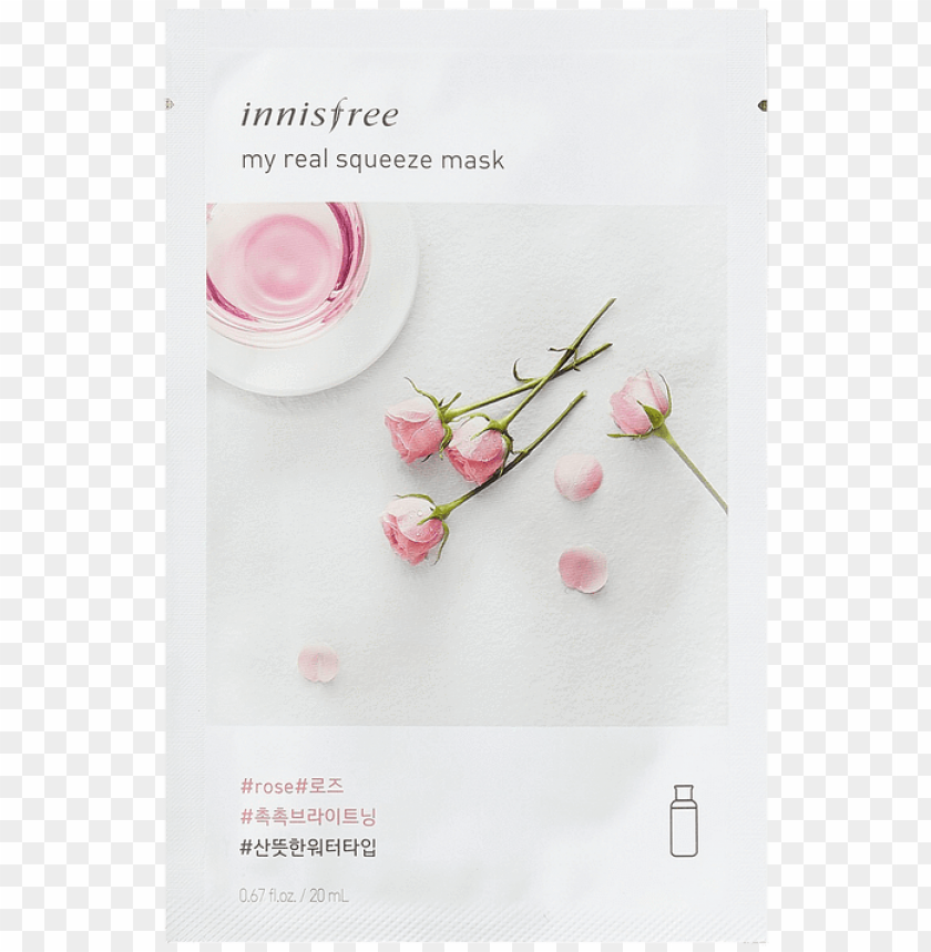 Free download | HD PNG innisfree my real squeeze mask rose 20mlsheet ...