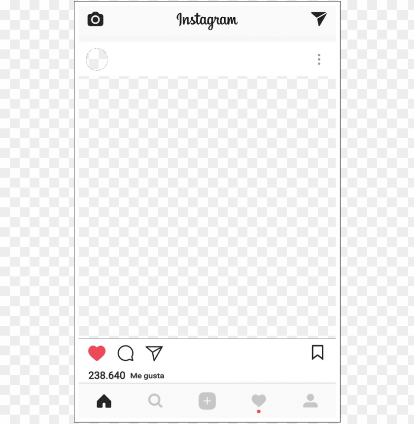 Instagram Template Cutout PNG Clipart Images TOPpng