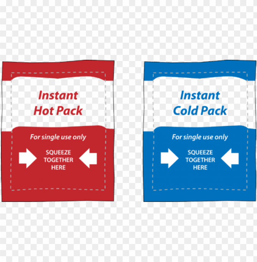 Free download | HD PNG instant hot and cold packs generate or absorb ...