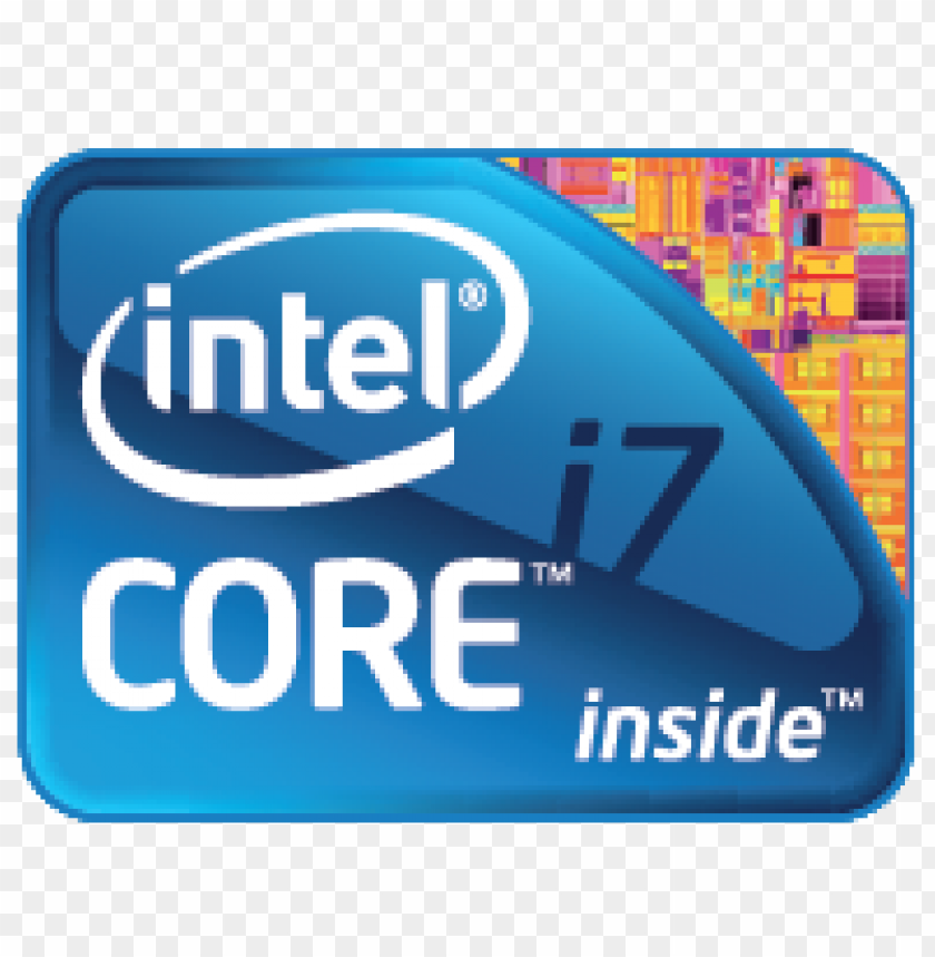 Free download | HD PNG intel core i7 logo vector free download | TOPpng