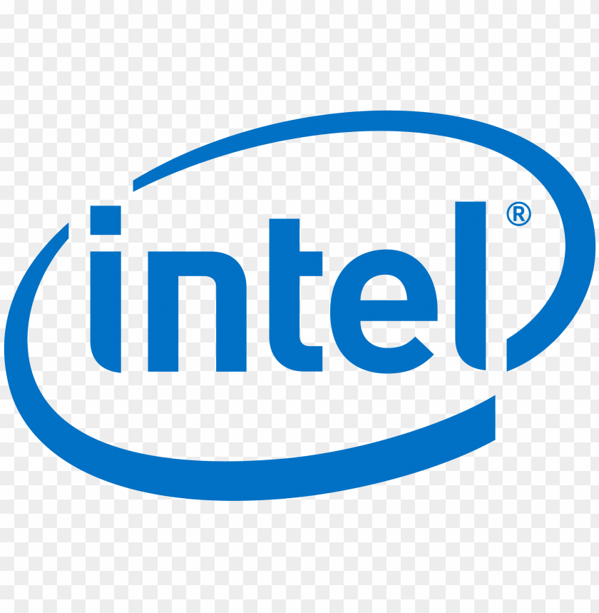 Free download | HD PNG intel blue branding logo png | TOPpng