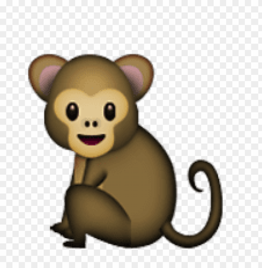 Free download | HD PNG monkey sitting cute emoji png clipart png photo ...