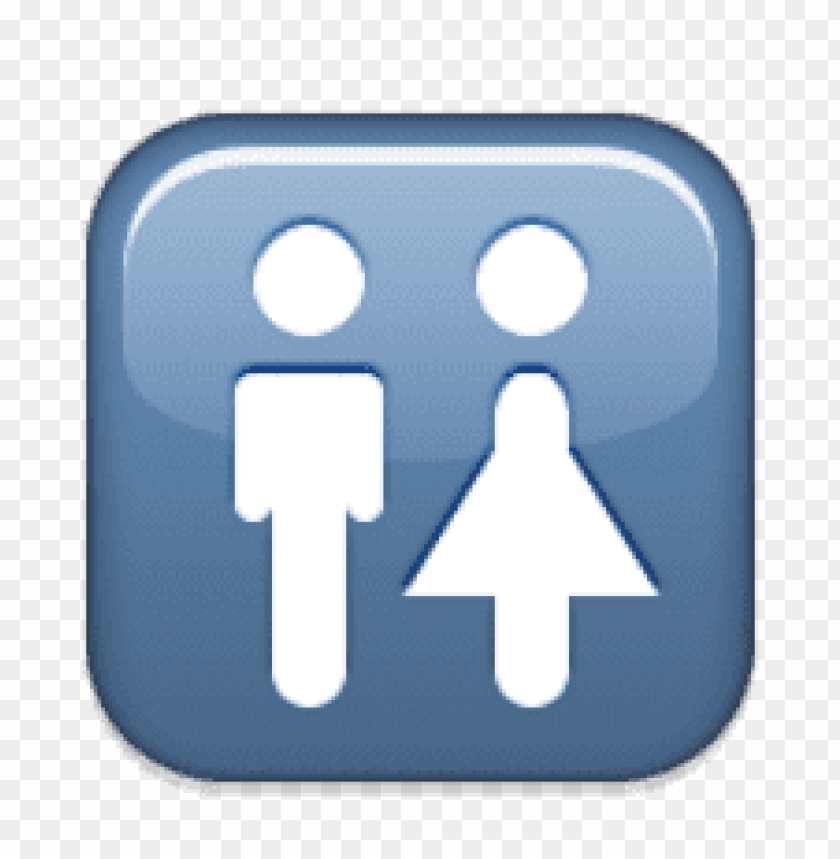 Free download | HD PNG ios emoji restroom symbol png clipart png photo ...