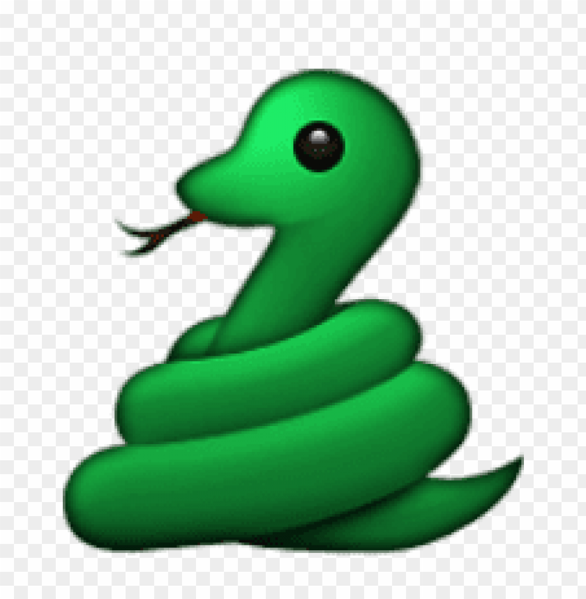 Free download | HD PNG ios emoji green snake transparent clipart png ...