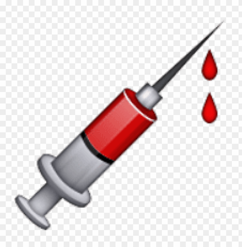 Free download | HD PNG ios emoji syringe with blood png clipart png ...