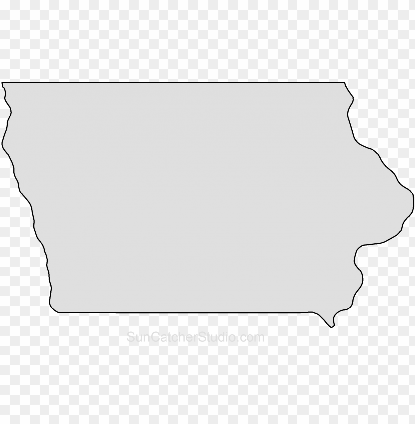 Free download | HD PNG iowa map outline shape state stencil clip art ...