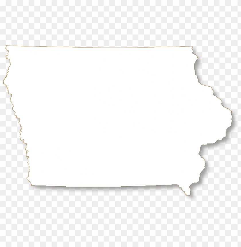 iowa outline transparent