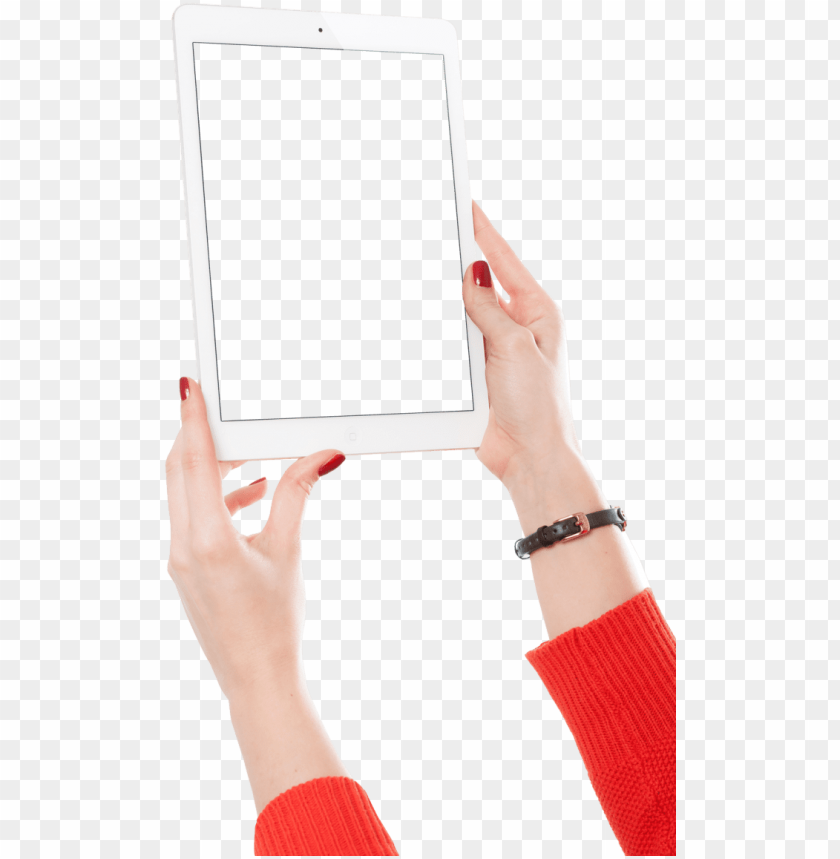Free download | HD PNG irl hand holding white tablet png image hand ...