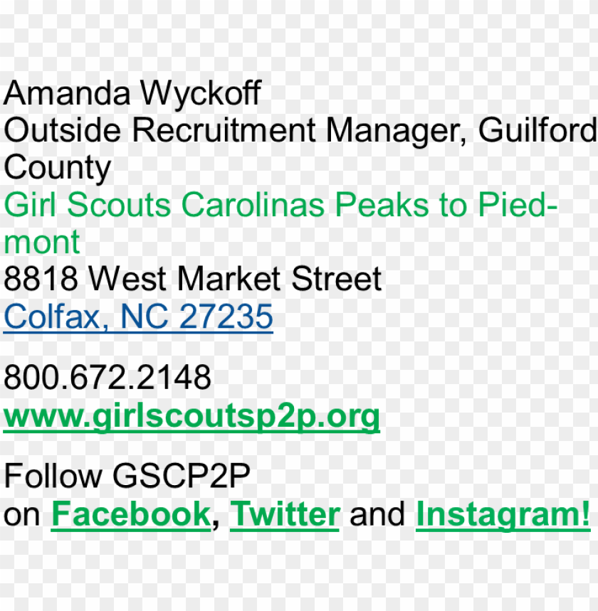 Free download | HD PNG irl scouts contact info lene alexandra PNG ...