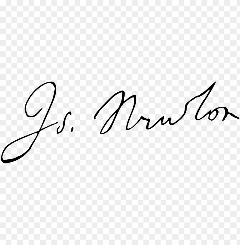 Free download | HD PNG isaac newton autograph isaac newton signature ...