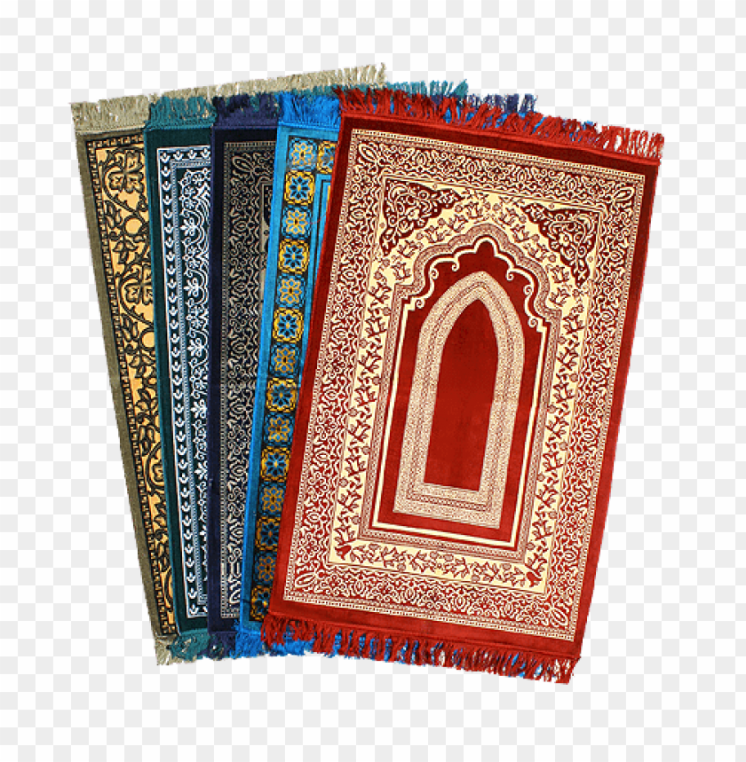 Free download | HD PNG three folded prayer rugs with intricate designs ...