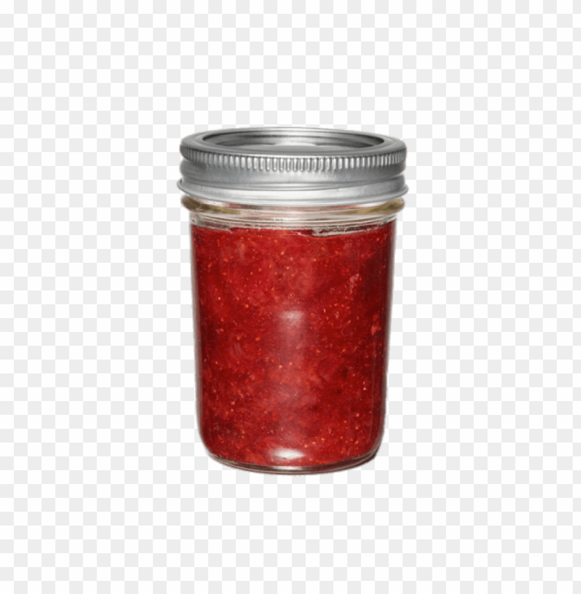 Free download | HD PNG glass jar of fresh raspberry jam - Image ID ...
