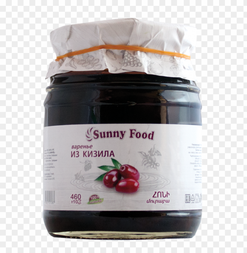 Free download | HD PNG glass jar of organic berry jam with label ...
