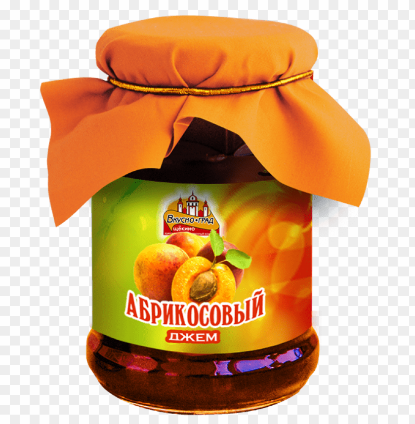 Free download | HD PNG jar of apricot jam with yellow lid - Image ID ...