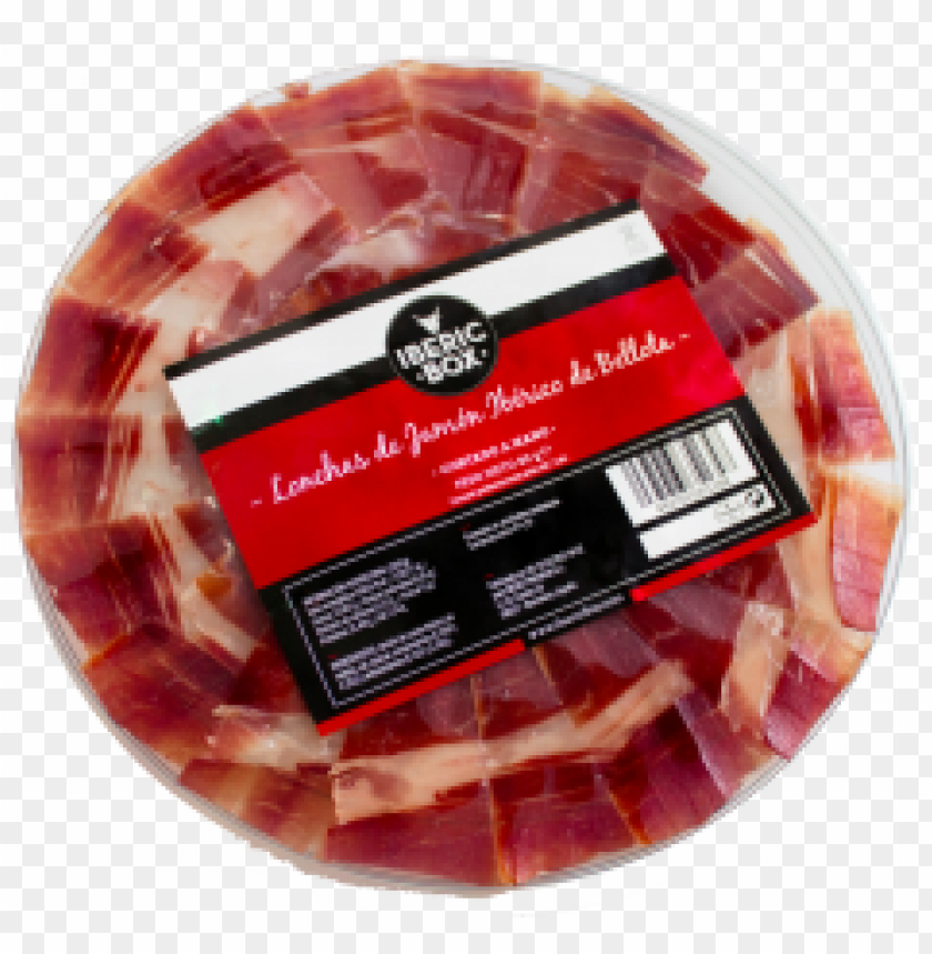 Free download | HD PNG round display pack of sliced jamon - Image ID ...