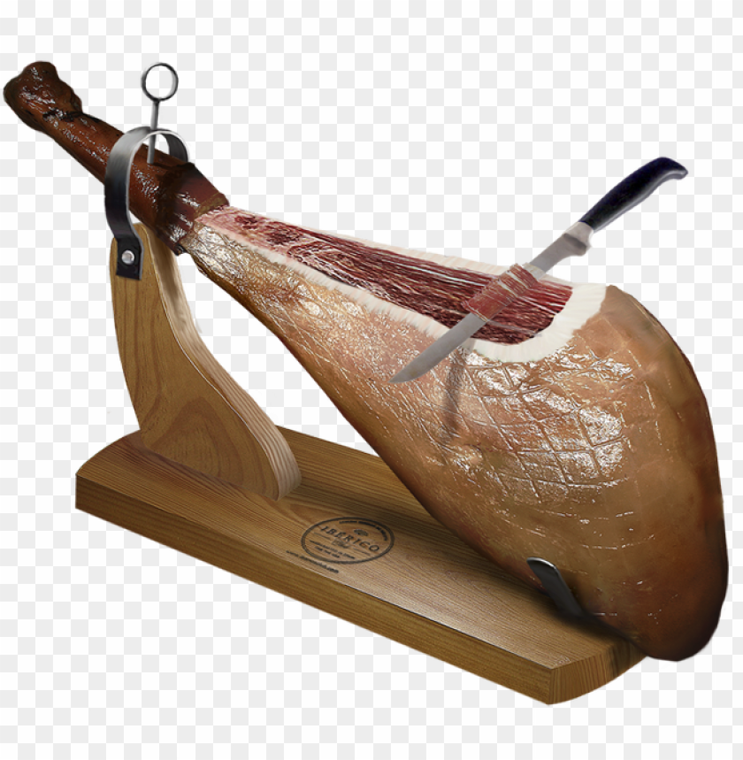 Free download | HD PNG jamon leg with holder and carving knife - Image ...