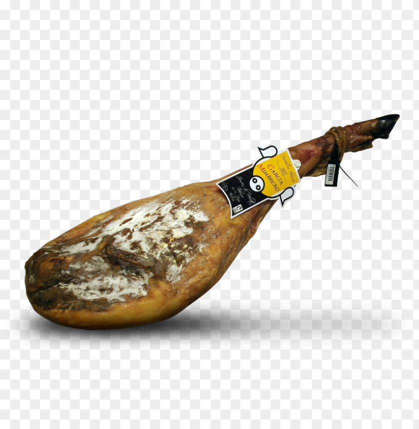 Free download | HD PNG large dry cured jamon leg with label - Image ID ...