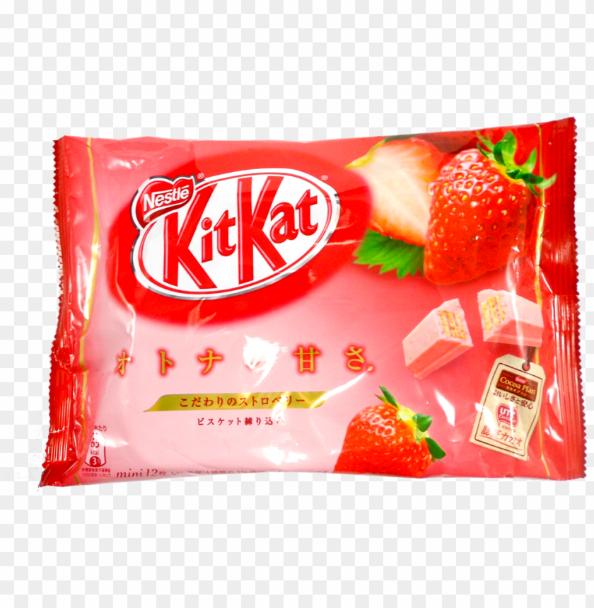 Free download | HD PNG japanese kit kat strawberry by nestle 12 mini ...