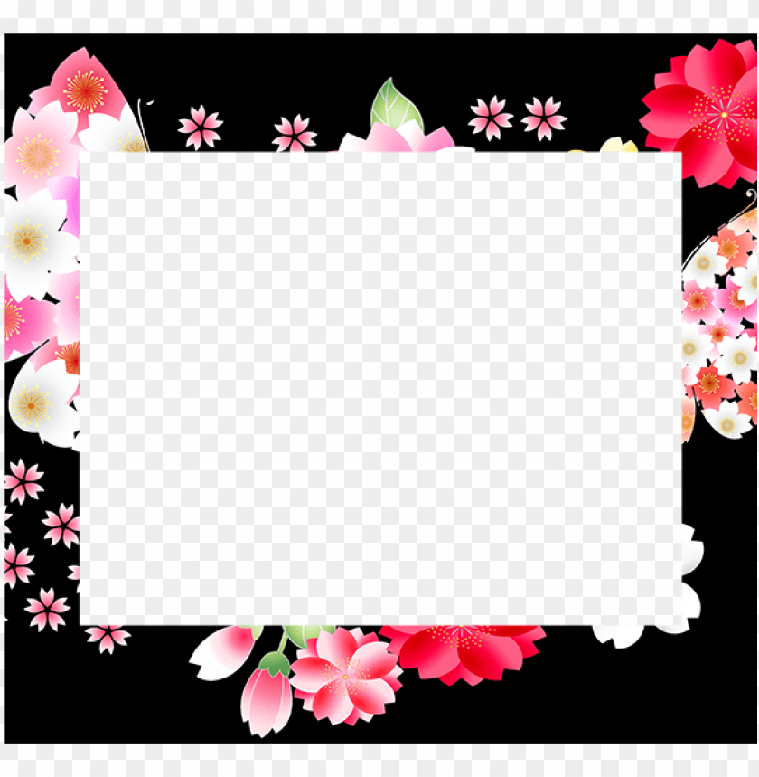 Free download | HD PNG japanese pattern frame sticker messages sticker ...