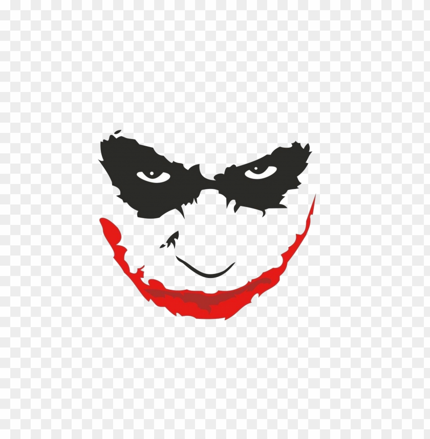 Free download | HD PNG joker face silhouette with red lips PNG ...