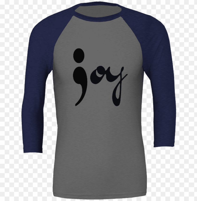 Free download | HD PNG joy semicolon unisex 34 sleeve t shirt shirt PNG ...
