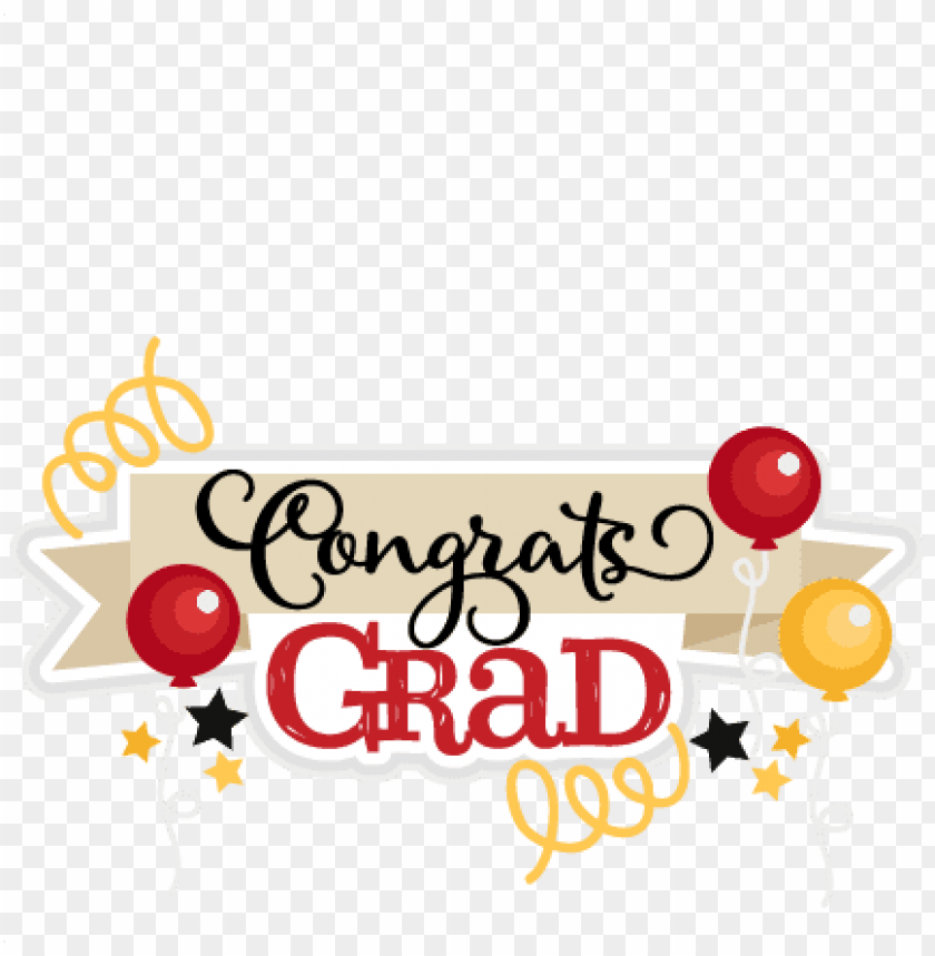 Free download | HD PNG jpg download congrats grad title svg scrapbook ...