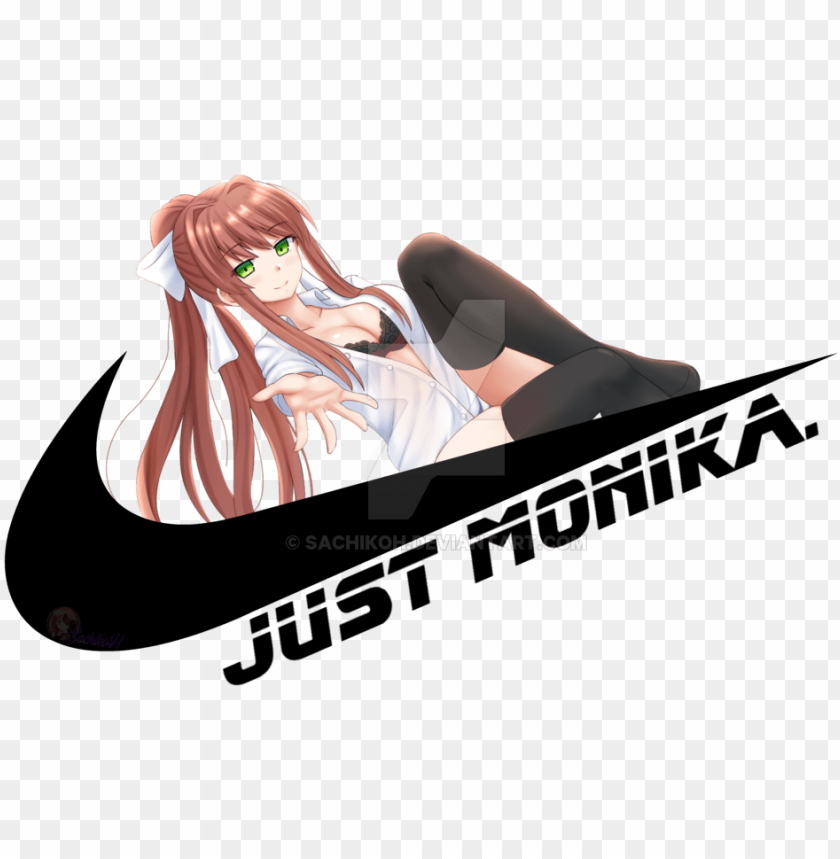 Free download | HD PNG just monika just monika logo PNG transparent ...