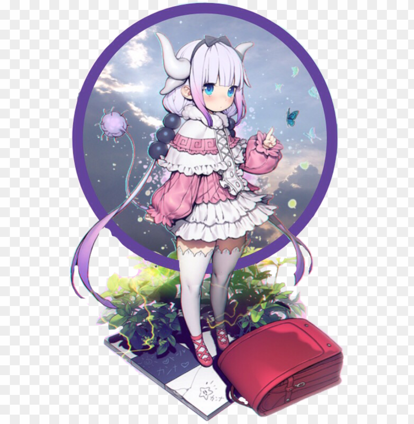 Free download | HD PNG kanna sticker miss kobayashis dragon maid PNG ...
