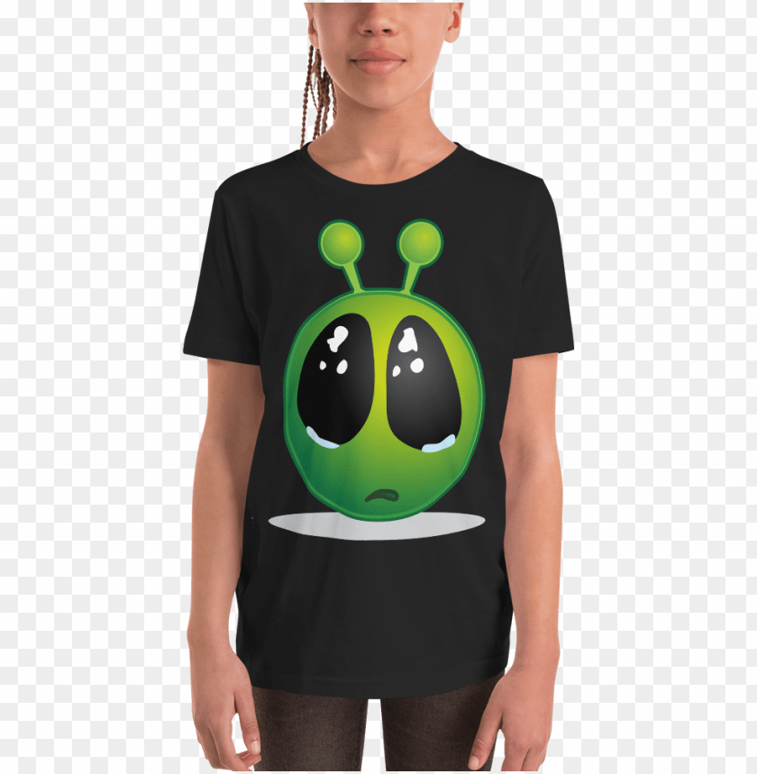 Free download | HD PNG karma inc apparel sad eye alien emoji youth t ...