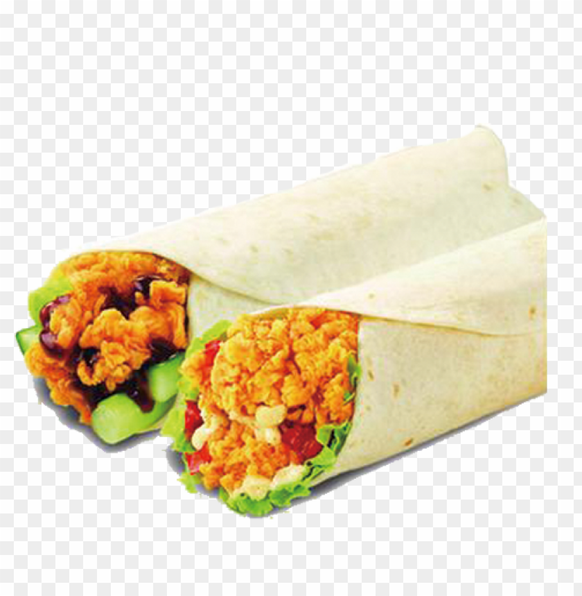 Free download | HD PNG kfc twister wrap with fried chicken filling ...