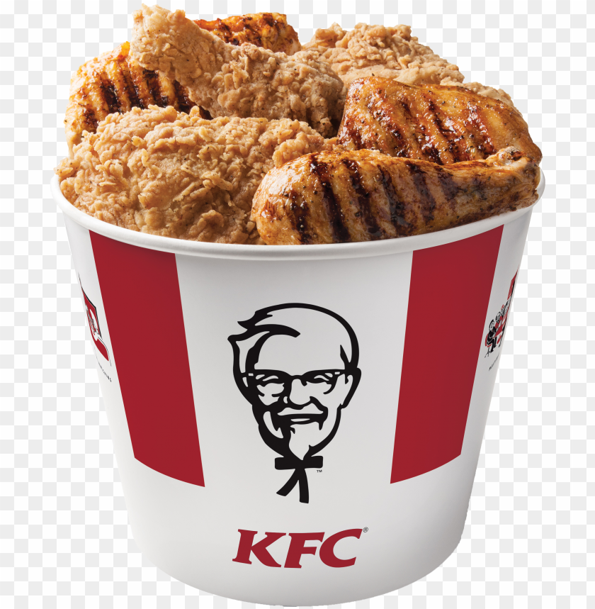 Free download | HD PNG large kfc bucket with crispy fried chicken ...