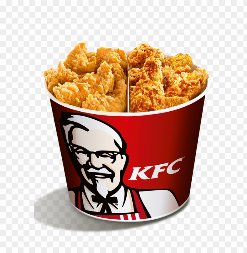 Free download | HD PNG large kfc bucket with spicy fried chicken ...
