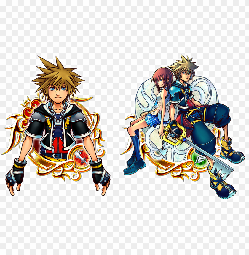 Free download | HD PNG kh2 sora illustrated version and key art kingdom ...