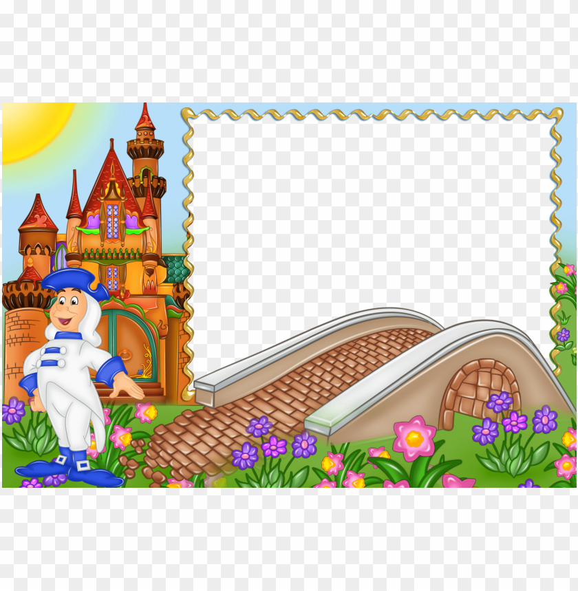 Free download | HD PNG kids castle transparent frame background best ...