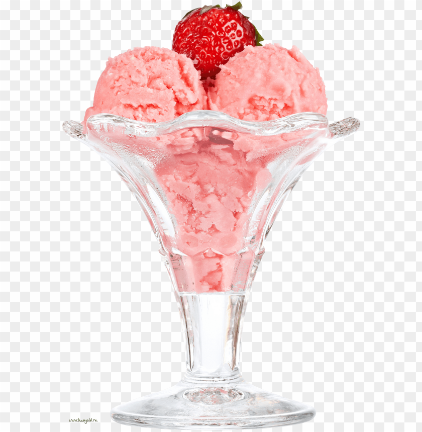 Free download | HD PNG raspberry ice cream in a sundae glass PNG ...