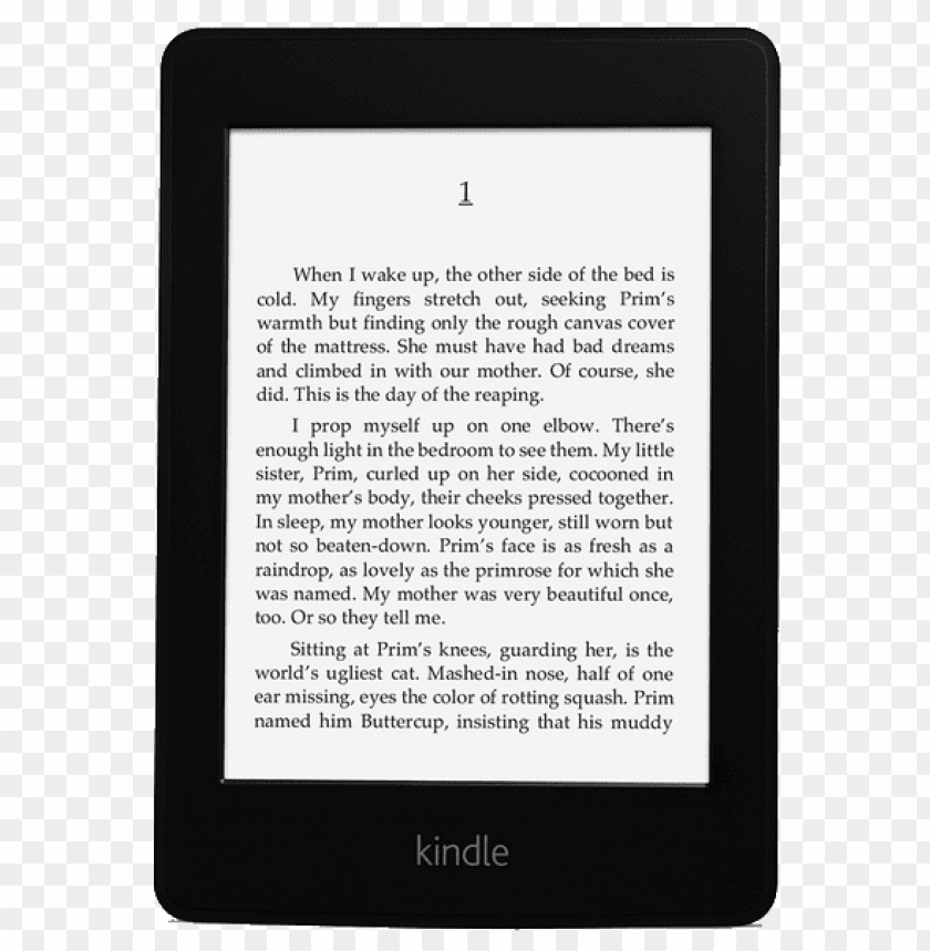 Free download | HD PNG kindle paperwhite e reader with text display ...