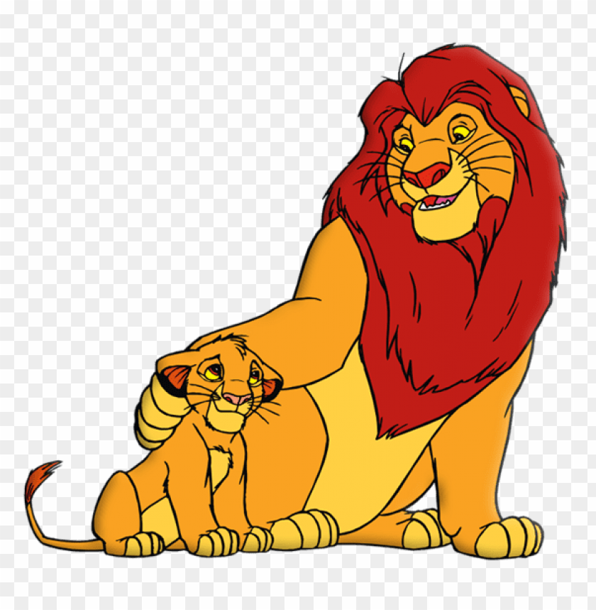 Free download | HD PNG king lion and simba clipart png photo - 46755 ...