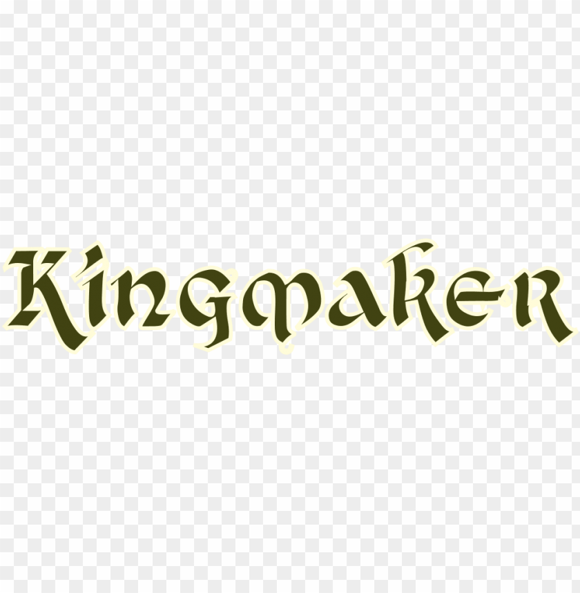 Free download | HD PNG king maker name PNG transparent with Clear ...