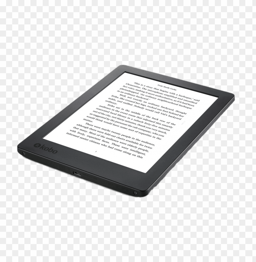 Free download | HD PNG kobo e book reader displaying text | TOPpng