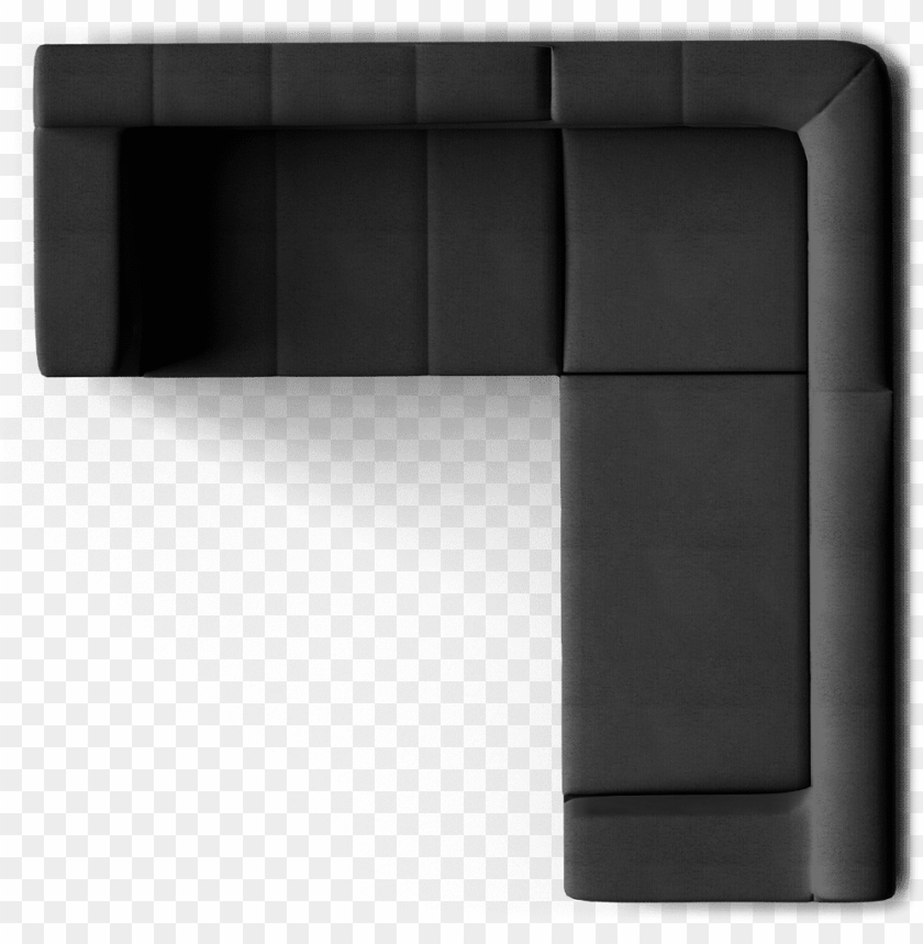 Free download | HD PNG kramfors 2 seat corner sofa top sofa top view ...