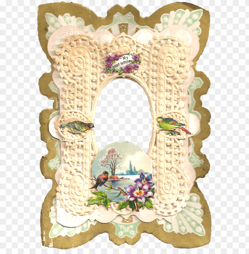 Free download | HD PNG lace scrap frame zibi vintage scrap valentines ...