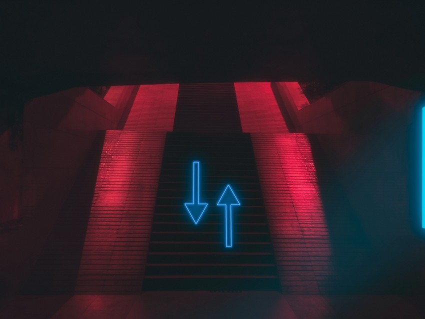 Free download | HD PNG ladder arrows neon pointer 4k wallpaper | TOPpng